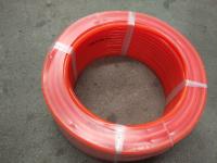 China Orange Abrasion Resistant PU Round Belting 2mm-20mm for Packaging Machines for sale