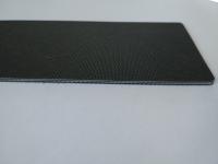 China Black Polyurethane Conveyor Belt 1-9mm Thickness Oil Resistant Flat Belt for Printing Industry for sale