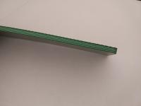 China Green Color Both Pattern Industrial Conveyor Belts PVC PU 1-7mm Thickness for Food Beverage for sale