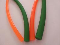 China PU Drive Rough Polyurethane Round Belt Green Color 2mm to 30mm for Glass Industry for sale