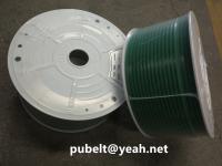 China 85A Green Polyurethane Round Belt High Tensile Tear Strength 2mm-20mm for sale