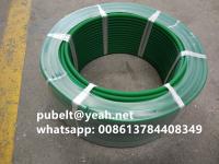 China 85A Green Polyurethane Round Belt High Tensile Tear Strength 2mm-20mm for sale