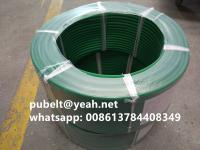 China 85A Green Polyurethane Round Belt High Tensile Tear Strength 2mm-20mm for sale