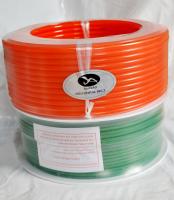 China PU Round Belts 2mm-20mm Diameter Smooth and Rough Finish with Aramid Reinforcement Option for sale