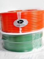 China PU Round Belts 2mm-20mm Diameter Smooth and Rough Finish with Aramid Reinforcement Option for sale