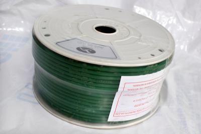 China 6mm PU Round Belt Rough Dark Green 90 Shore A for Textile Machine 100m Roll for sale