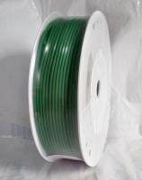 China 6mm PU Round Belt Rough Dark Green 90 Shore A for Textile Machine 100m Roll for sale