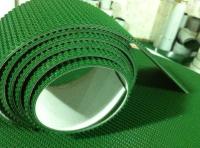 China PVC Rough Top Conveyor Belt 4mm Thickness for Agriculture Seeds Processing for sale