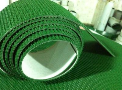 China PVC Rough Top Conveyor Belt 4mm Thickness Industrial Conveyor Belts for Packaging for sale