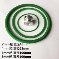 China 85A Polyurethane Round Conveyor Belt Easy Jointed 2mm-30mm Diameter High Tensile Strength for sale