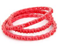 China PU Twist Link V Belt Drive Z A B C Sizes High Strength Machine Spare Parts for sale
