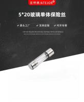 China 520 Glass Tube Fuse for sale