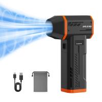 China Professional Grade 80000RPM Super Power Cordless Air Duster Rechargeable Brushless Blower with 8.0Ah Battery 125mph Air Speed for sale
