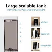 China Hot Cold Water Dispenser RO Water Filter Touch Screen Advertisement Commercial for sale