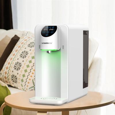 China 7 Temperature Options Hydrogen Rich Water Machine Compressor Cooling Hot And Cold Water Dispenser for sale