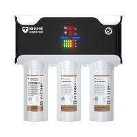 China 3 Stages Reverse Osmosis Water Filtration Gray Color Home 800 GPD for sale