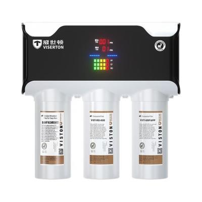 China 3 Stages Reverse Osmosis Water Filtration Gray Color Home 800 GPD for sale