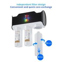 China 3 Stages Reverse Osmosis Water Filtration Gray Color Home 800 GPD for sale