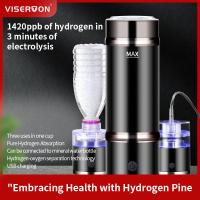 China Portable Travel Home Office Hydrogen Inhaler Smart Hydrogen Rich Water Generator Cup for sale