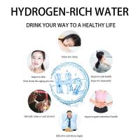 China Household travel office Portable Hydrogen Inhaler Smart Hydrogen Water Bottle 350ml for sale
