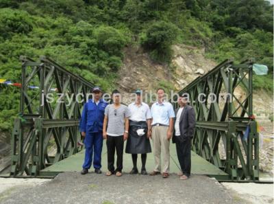 China (321#) steel bailey bridge 100 # compact for sale