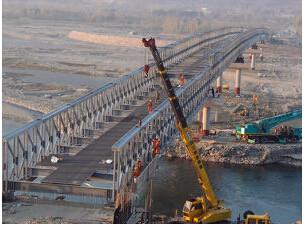 China TD-two lanes bailey bridge for sale