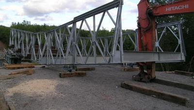 China steel bridge in China for sale