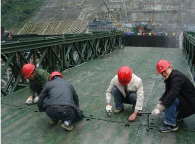 China painted bailey bridge for sale