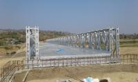 China compact 200# steel bailey bridge/portable steel bridge for sale