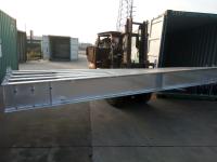 China compact 200# steel bailey bridge/portable steel bridge for sale