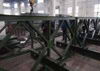 China steel bailey bridge/portable bridge/compact bridge Q345B GR50 painted green for sale