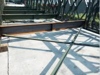 China steel bailey bridge/portable bridge/compact bridge Q345B GR50 painted green for sale