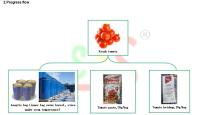 China Concentration Jam Tomato Paste Making Machine 1.5tons Per Hour for sale