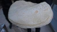 China Fully Automatic 6-12 Inches Tortilla Making Machine With Presser / Gas Burner CE Certified for sale