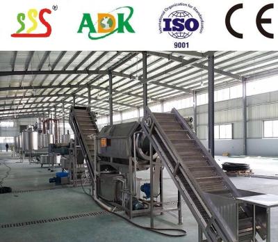 China Food Grade 304 Stainless Steel Apple Processing Line with PLC Control System and 380V Voltage for Fresh Apple or Apple Puree for sale