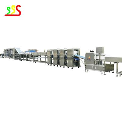 China Global Market Capacity Tortilla Production Line With 3600-16000 Pieces/H for SSS for sale