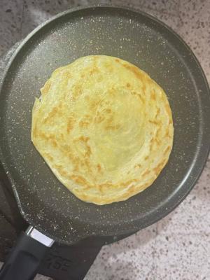 China Fully Automatic Paratha Production Line with Food-Grade Stainless Steel and Adjustable Running Speed for sale