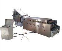 China Fully automatic Arabic bread production line with 800 pcs per hour capacity, food-grade stainless steel construction, and adjustable thickness for sale