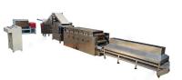 China Fully automatic Arabic bread production line with 800 pcs per hour capacity, food-grade stainless steel construction, and adjustable thickness for sale