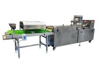 China 15cm 1000pcs/h Stainlesss Steel Food Encrusting Machine for sale