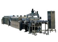 China 250kg/h Flour Tortilla Making Machine , Cooling Flour Bread Machine for sale