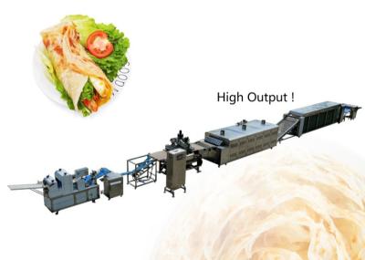China 2000pcs/H Silver Commercial Tortilla Machine With Touch Screen for sale