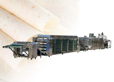 China 10 Inches Large 22Kw Flour Tortilla Making Machine Stainless Steel for sale