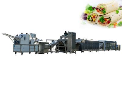 China Food Industry Automatic 800pcs/H Tortilla Production Line Silver for sale