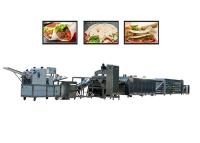 China 10 Inch Adjustable Arabic Bread Making Machine Electric Heating for sale