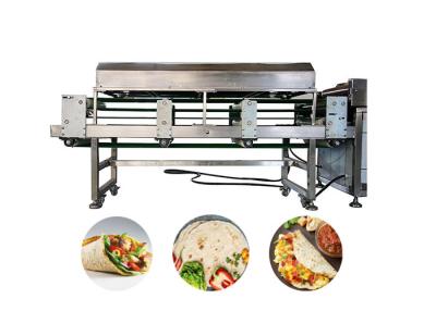 China 800pcs/H Small Size Corn Flour Tortilla Production Line 21KW for sale