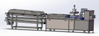 China Automatic Two Extruders Tortilla Production Line Spring Roll Taco Making for sale