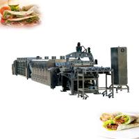 China 3600pcs/H Flour Tortilla Making Machine Round 300mm 90g Adopts PLC for sale
