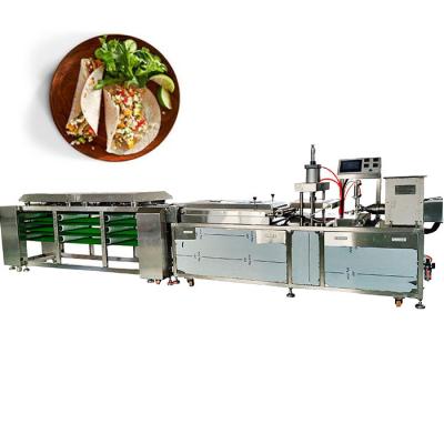 China 800 Pcs/HAutomatic Industrial Tortilla Production Line Small Size for sale