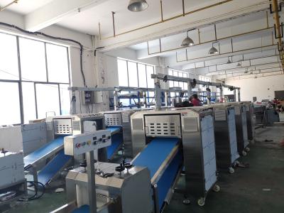China Onion Pie Lacha Paratha Making Machine 3000 -10000 Pcs/H for sale